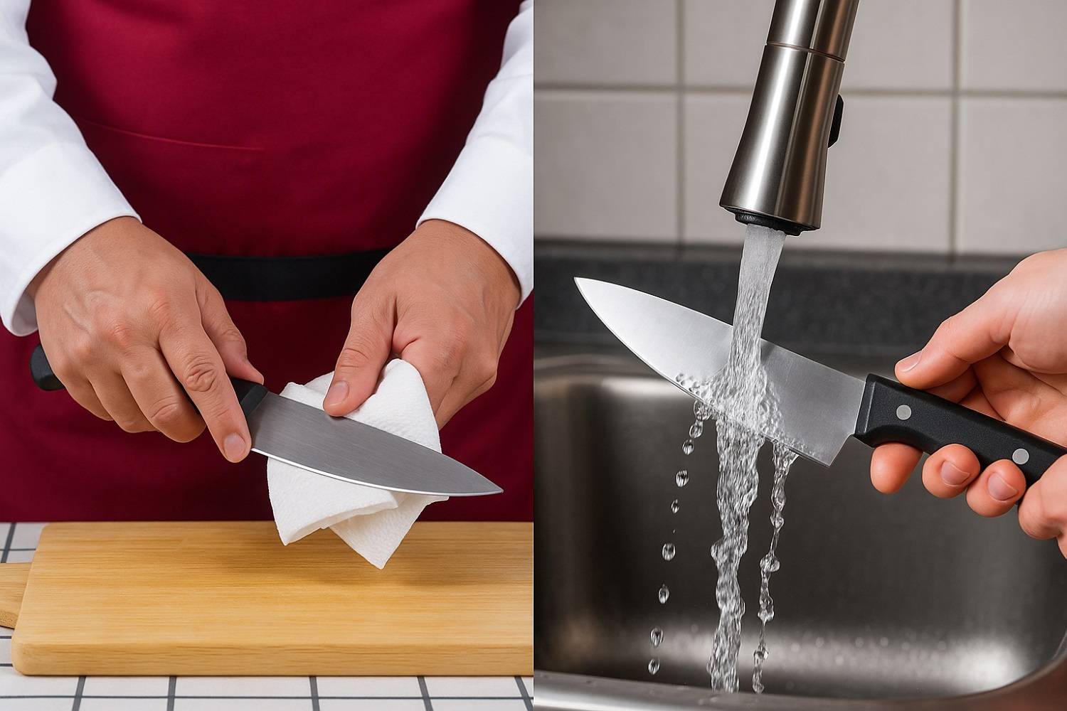 When Must a Knife be Cleaned and Sanitized? - Frost Knives